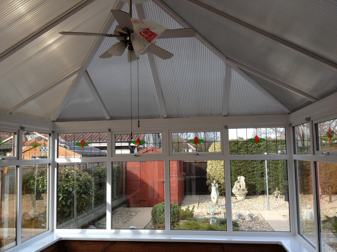 Ultracool Heat Reduction Polcarbonate, Glareless, grey conservatory ...