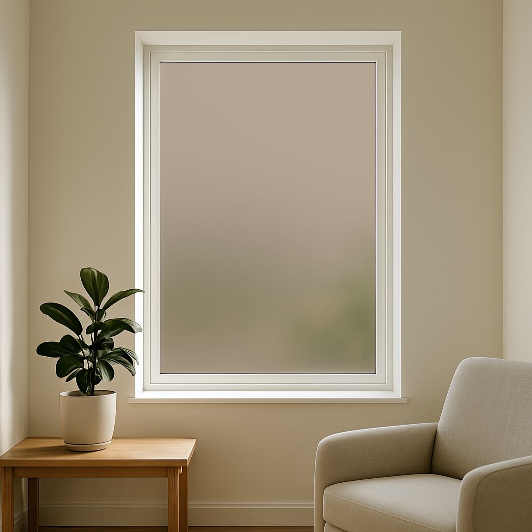 Plain Bronze Frosted Window Film – Active Window Films