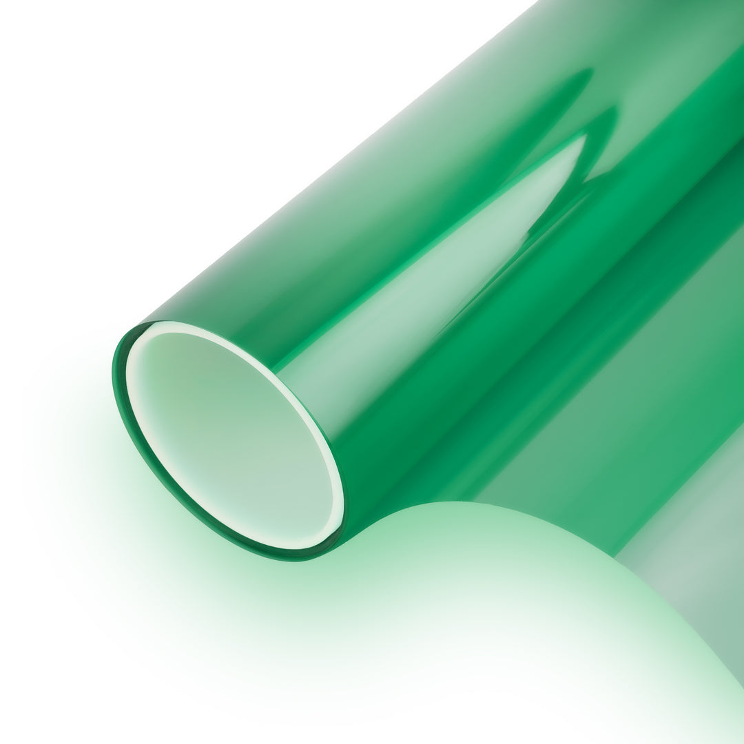 Green 50 Transparent Colourful Window Film Optically Clear Tint ...