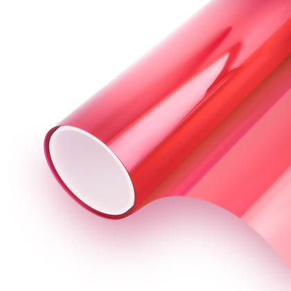 Red 34 Transparent Colourful Window Film Optically Clear Tint – Active ...